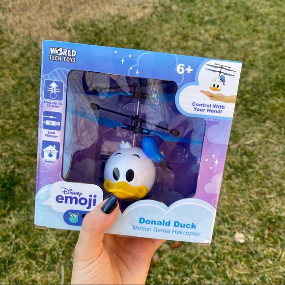 Disney | Toys | Disney Emoji Donald Duck Mini Helicopter | Poshmark